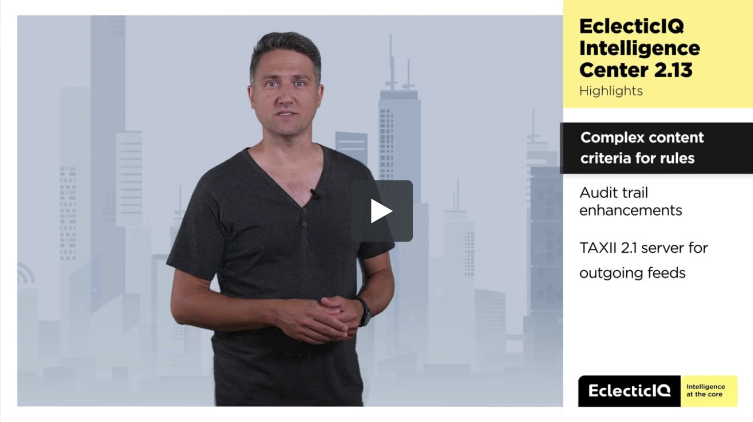 Intelligence at the core™ | EclecticIQ